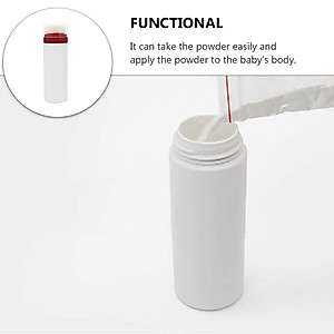 Baby Powder Puff Box Fluffy Body After- Bath Powder Case Baby Care Face Body Villus Powder Puff Container Makeup Cosmetic Talcum Powder Container