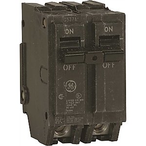 ABB Q-Line THQL21100 100A Double Pole Circuit Breaker • 100 Amp Double Pole 120/240 VAC Breaker • 2-Pole Standard Circuit Breaker • Electrical Safety Switch • Plug-in Mount Type