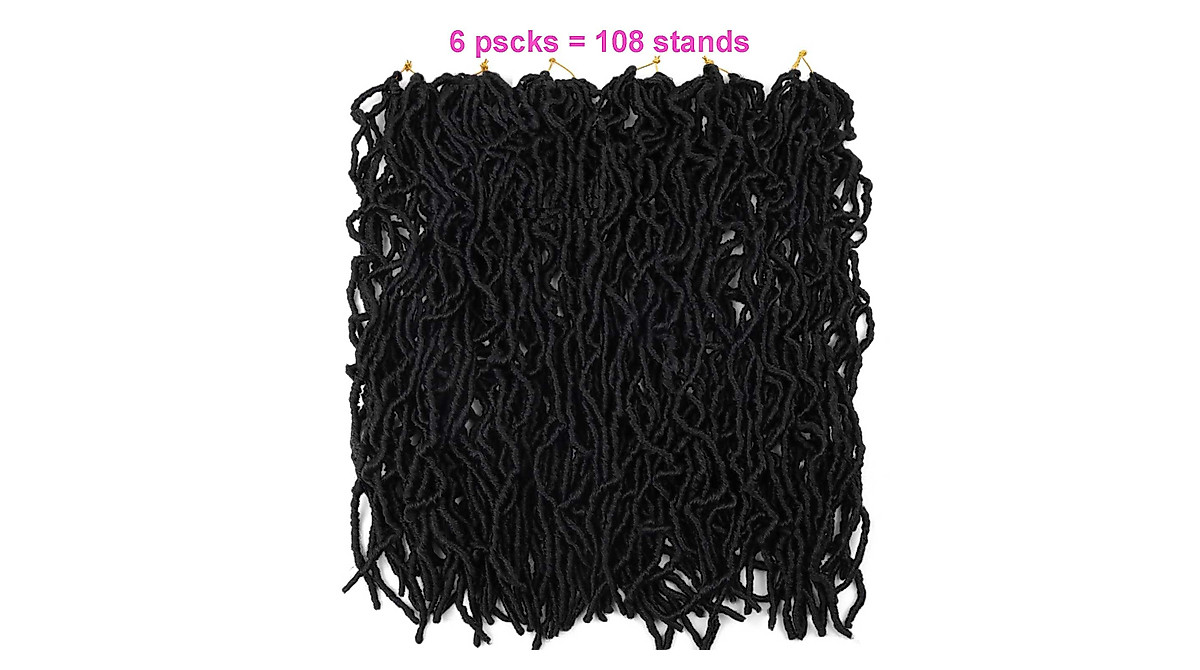 24" Soft Locs Crochet Hair - Easy & Stylish Braids