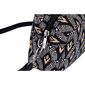 Signare Tapestry Small Crossbody Bag for Women pouch Bag with Fashion Pattern Design (Art Decor - Luxor, HPBG-LUXOR)