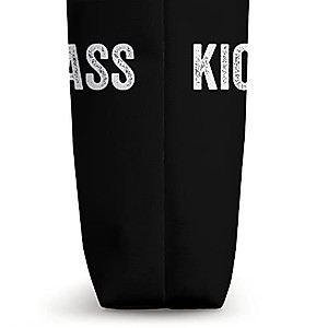 Currently Kicking Cancers Ass Motivational Tote Bag