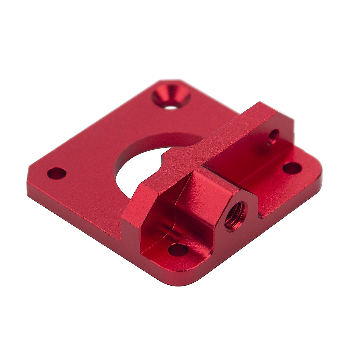 LONGER 3D 0.4mm Red Metal Extruder Aluminum for 1.75mm Filament Suit for LK1 / LK4 / LK4 Pro / LK5 Pro, Also Supporting Other 3D Printers