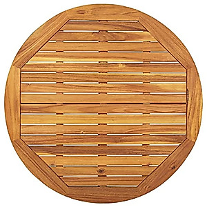 Camerina 5 Piece Patio Dining Set Outdoor Dining Table Set Patio Table and Chairs Set Outdoor Patio Dining Set Solid Wood Acacia 3087131