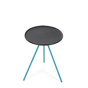 Helinox Packable Side Table for Camping, Backpacking, Picnics, and The Beach, Medium - 14 Inch, Black