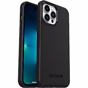 OtterBox Symmetry Series Case for iPhone 13 Pro Max & iPhone 12 Pro Max (Only) - Non-Retail Packaging - Black
