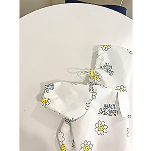 Dog Raincoat Pet Waterproof Clothes Puppy Rain Jacket Stylish Water Resistant Premium Dogs Raincoats Poncho for Small Medium Large Dog Rainwear (XX-Large, Orange)