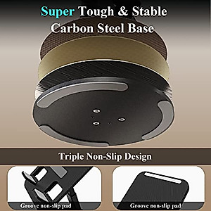 LDSXAY Rotatable Cell Phone Stand Height Adjustable Phone Holder for Desk Portable iPhone Stand, Foldable Cellphone Stand Compatible with All Mobile Phone iPhone 13 14 Pro Max 4-10'' Desk Accessories