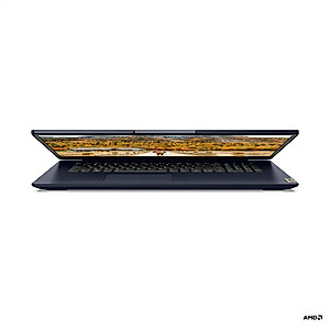 Lenovo IdeaPad 3 Laptop, 17.3" HD+ Display, AMD Ryzen 5 5500U, 8GB RAM, 512GB Storage, AMD Radeon 7 Graphics, Windows 10 Home, Abyss Blue