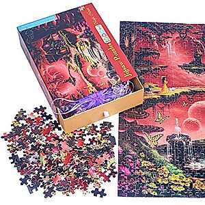 Ingooood- Jigsaw Puzzle 1000 Pieces for Adult- Fantasy Series- Magic House_IG-0585 Entertainment Wooden Puzzles Toys