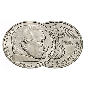 1936-1939 Silver 2 Reichsmark