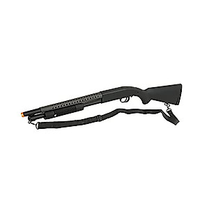 Airsoft Shotgun with Full Metal Barrel Single Shot Pump Action 300 FPS (Airsoft Gun)