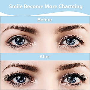 HUAKARAD Heated Eyelash Curlers, Electric Heated Eyelash Curler, USB Rechargeable Eye Lash Curler with Comb, 3 Heating Modes Quick Natural Curling Eye Lashes for Long Lasting