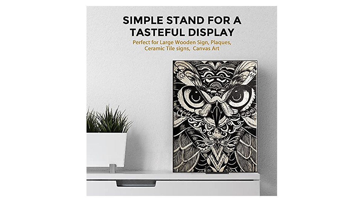 TR-LIFE 10 Inch Plate Stands - Durable 3 Pack Display