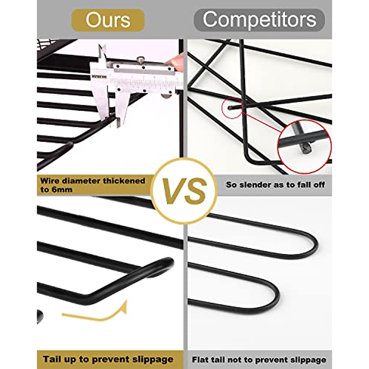 HAVEDAWN 4 Layers Power Tool Organizer, Larger Capacity, Tool Organizers and Storage, Drill Holder Wall Mount, Tool Storage Rack for Garage Pegboard, Cordless Drill Charging Station,Father's Day Gifts