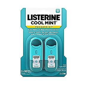 Listerine Pocketmist Cool Mint, 2-Count (Pack of 6)