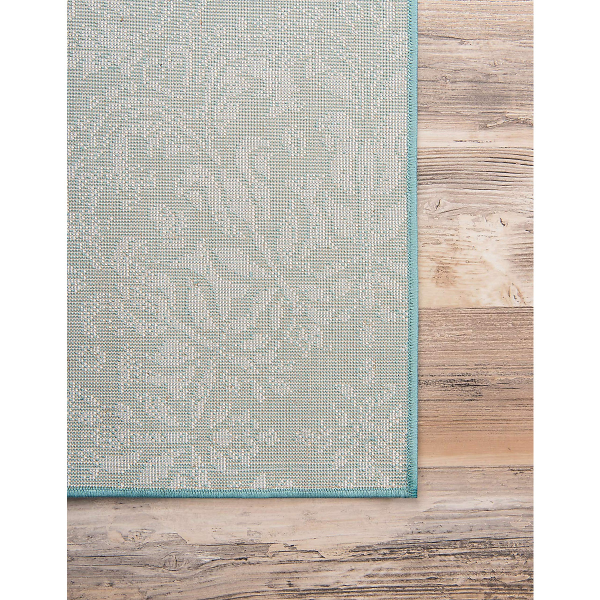 Unique Loom Sofia Collection Area Rug - Grand (2' x 6' 7" Runner, Turquoise/ Ivory)