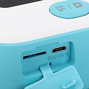 Printing Camera, Instant Print Camera One‑Click Portable Digital Camera for Children for Kid(Blue)