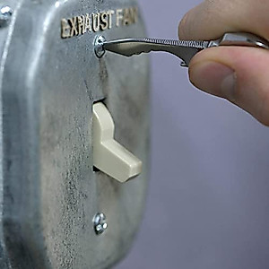 Nite Ize KCT1010-1088 DoohicKey QuicKey Stainless-Steel 5-in-1 Keychain Multi Tool with Key Hole Attachment, Stainless Steel