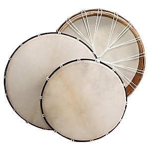 Frame drum handmade 16" with goat skin