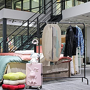 Dear Morning Portable Clothes Dryer Foldable Apartment Clothes Dryer, Fast Heating and Quick Drying, Travel Light Dryer（Khaki）