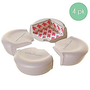 Little Chicks Extra Large Soft Corner Cushions - Table Corner Protectors - 4 Pack - Model CK033