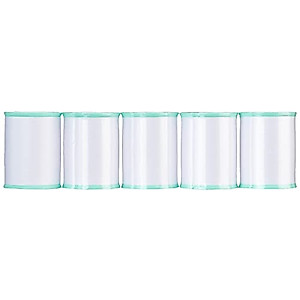 Brother 5 Pack EBTPE 90-Weight Embroidery Thread, White