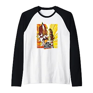 Miraculous Collection Rena Rouge My Own Hero Raglan Baseball Tee