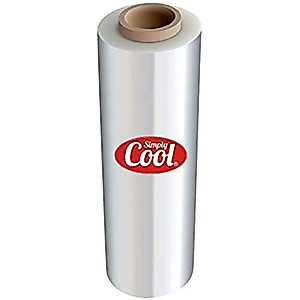 Stretch Wrap Industrial Strength Extra Thick 18" 1100 SqFt 80 Gauge (20 Micron) Clear Cling Plastic Pallet Supplies Durable Self-Adhering Packing Moving Packaging Heavy Duty Shrink Film Roll