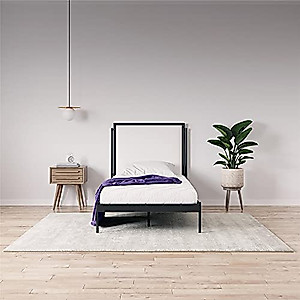 Signature Sleep Italian Made Memoir 6" Charcoal Memory Foam Mattress, Medium-Firm Support, Bed-in-a-Box, Twin