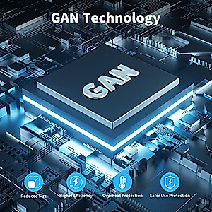 Flat USB Wall Charger, 45W USB c GaN Charger, Super Fast Charger, Folding Dual Port Wall Charger with PD 3.0 & GaN for Laptops, Tablets, Phones