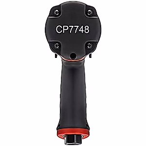 Chicago Pneumatic CP7748 Air Impact Wrench (1/2 Inch), Air Impact Gun Industrial Repair & Assembly Tool, Pistol Handle, Twin Hammer, Max Torque Output 959 ft. lbf/1300 Nm, 7000 RPM