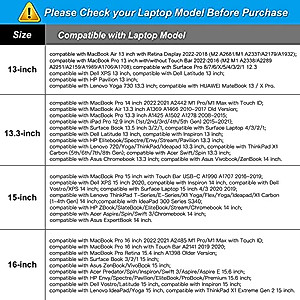 MOSISO 360 Protective Laptop Shoulder Bag Compatible with MacBook Pro 16 inch 2023-2019 M2 A2780 M1 A2485 Pro/Max A2141/Pro 15 A1398,15-15.6 inch Notebook,Polyester Sleeve with Belt Marble MO-MBH216