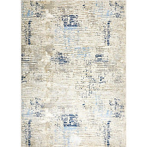 Home Dynamix Melrose Lorenzo Area Rug, 4x5, Gray/Blue