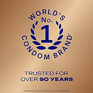 Condoms for Sex, Non Latex Durex Avanti Bare Real Feel Lubricated Condoms, 24 Count, Non Latex Condoms for Men with Natural Skin on Skin Feeling, FSA & HSA Eligible