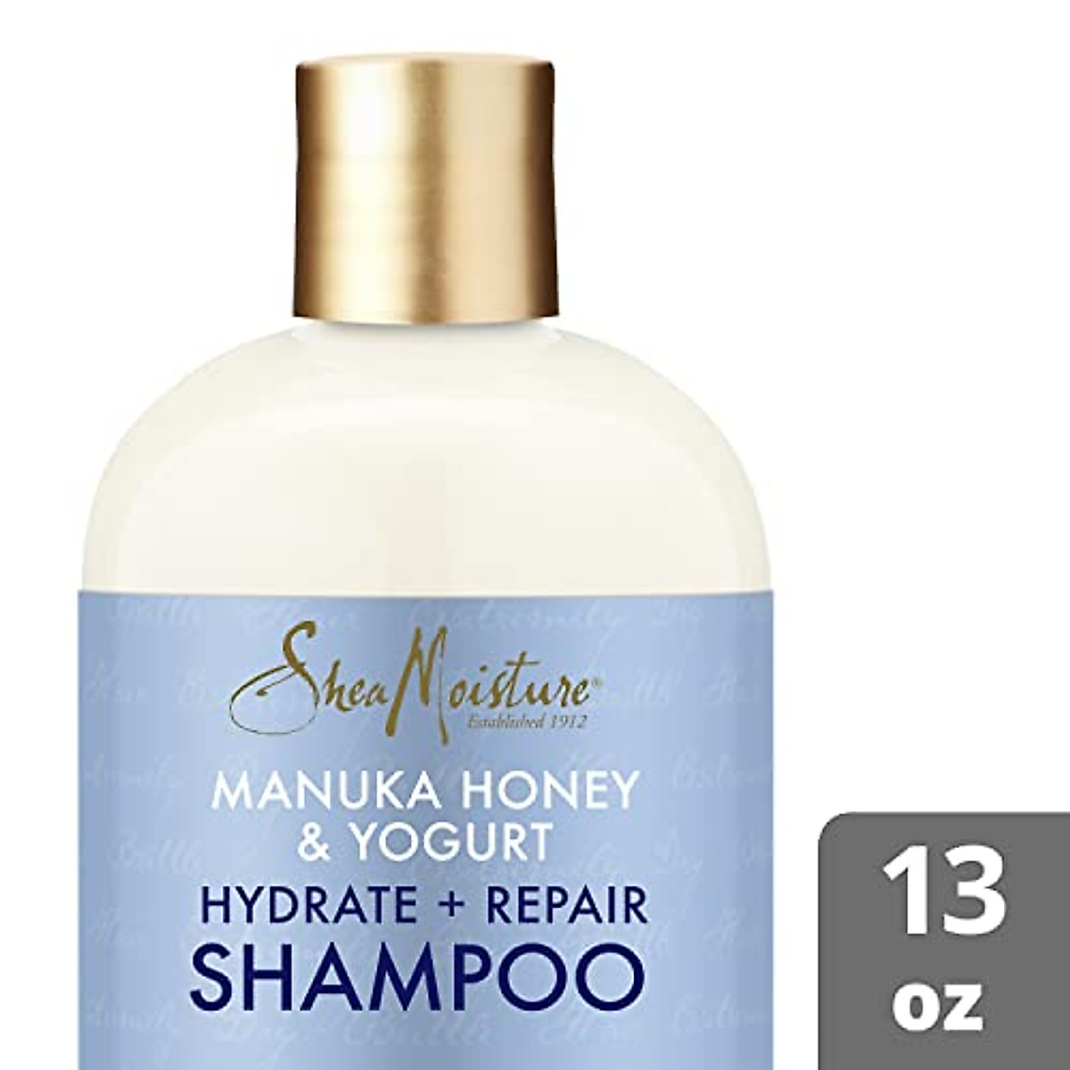 Shea Moisture Shampoo and Conditioner Set 13 Fl Oz Ea Bundled with Protein Power Treatment 8 Fl Oz. Manuka Honey & Yogurt Hydrate + Repair Hair, Vitamin C, Sulfate Free & Hair Color Safe 