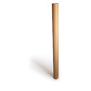 Kraft Brown Wrapping Paper Roll 48" x 1,800" (150 ft) – 100% Recyclable Craft Construction and Packing Paper for Use in Moving, Bulletin Board Backing and Paper Tablecloths