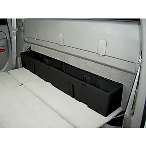 DU-HA Behind-the-Seat Storage Fits 00-07 Chevrolet/GMC Silverado/Sierra Heavy Duty Crew Cab, Black, Part #10013