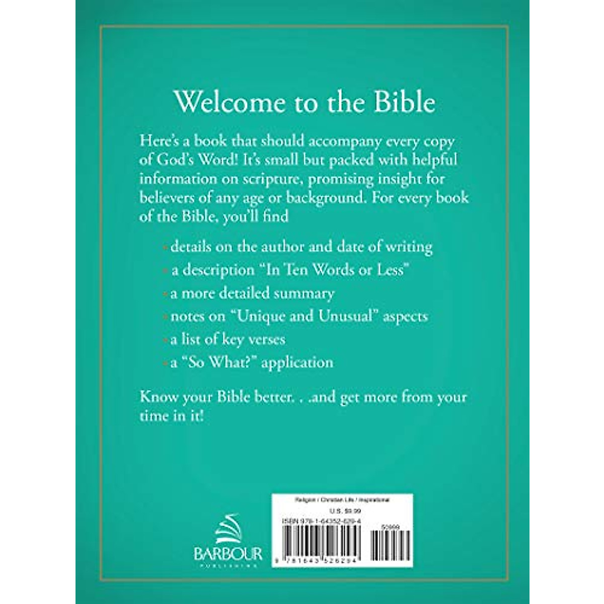 Know Your Bible Large Print Edition