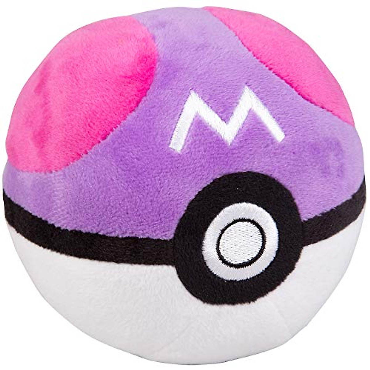 Pokemon Pokéball Plush 5-Pack - Includes Poke, Master, Ultra, Quick, Luxury Ball - Soft Stuffed Poke Balls with Weighted Bottom - 4" Each - Gift for Kids, Ages 2+