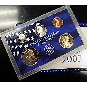 2003 U.S. Mint Proof Set Original Mint Package