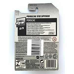 Hot Wheels 2020 Porsche 918 Spyder, Blue 94/250