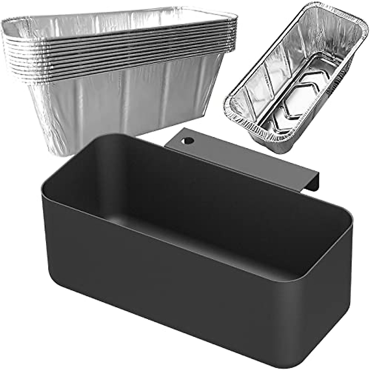 Grease Catcher for Blackstone Griddle with 12 Pack Blackstone Grease Cup Liners, Griddle Accessories Kit