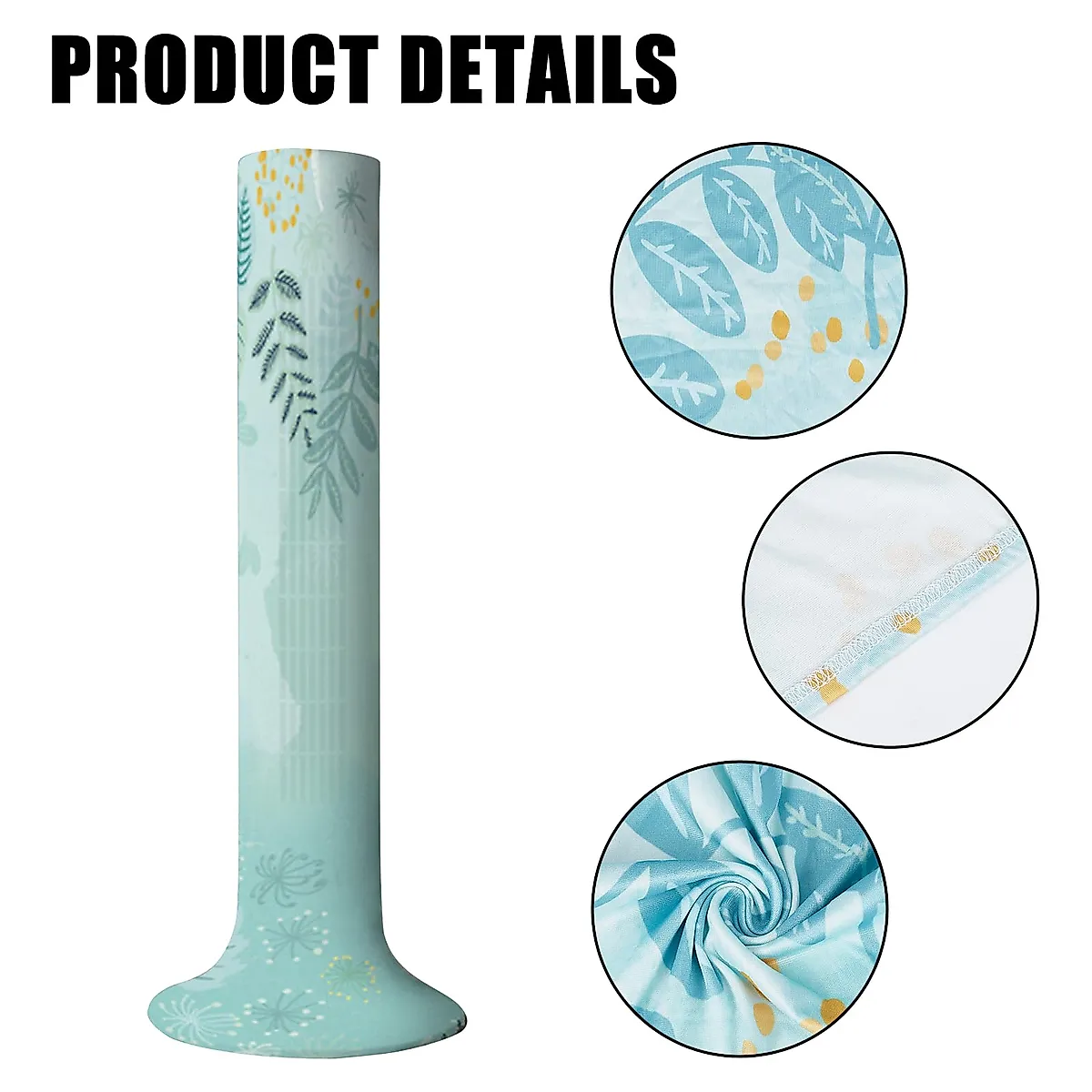 AMIJOUX Tower Fan Dust Cover, Vertical Fan Dustproof Protection Cover, Dustproof Standing Pedestal Fans Covers Protective Oscillating Guard Protector for Floor Fan