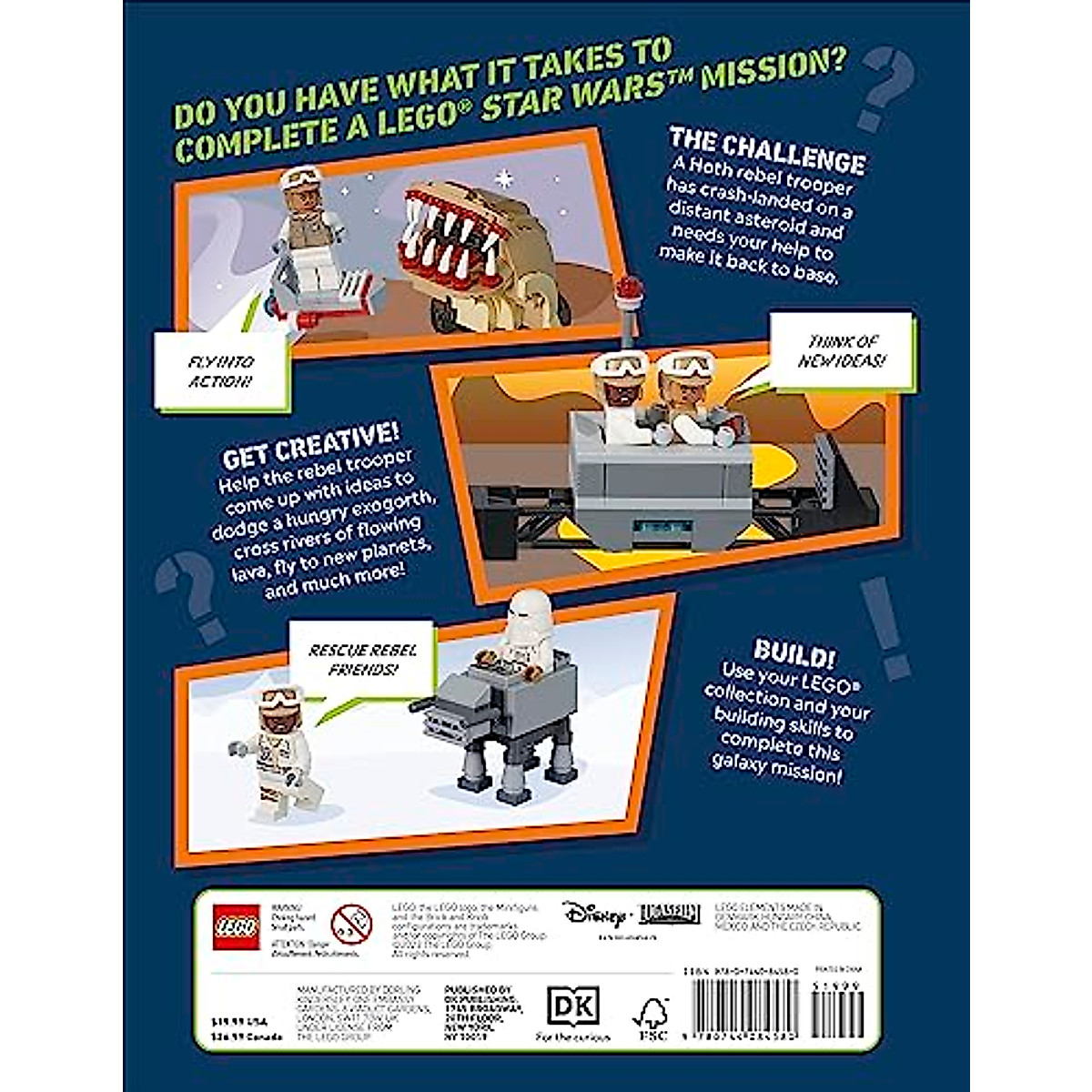 LEGO Star Wars Galaxy Mission: With More than 20 Building Ideas, a LEGO Rebel Trooper Minifigure and Minifigure Accessories!