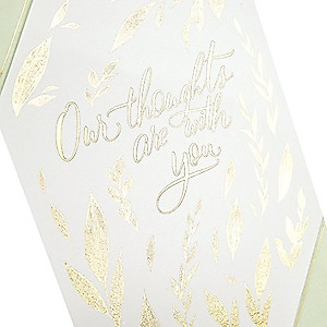 Hallmark Sympathy Greeting Card (Our Hearts are with You)