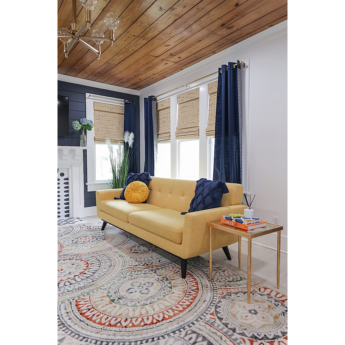 Simply Southern Cottage Webster Area Rug, 9' x 12', Multi