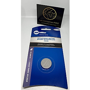 Miller Lithium Helmet Battery 217043 pack of 2