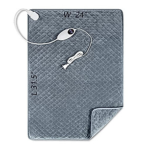 XUYU Heating Pad for Back, Neck, Shoulder, 31.5''x23.6'' Electric Heat Pad Smart Controller with Memory Function, Auto Shut Off