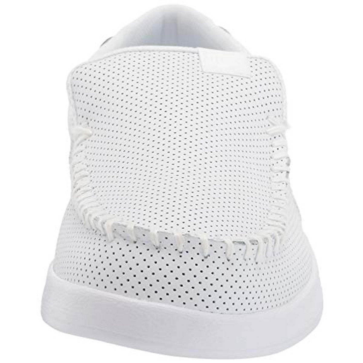 DC Men's Villain 2 Casual Slip On Skate Shoe Slipper, White, 13 D M US