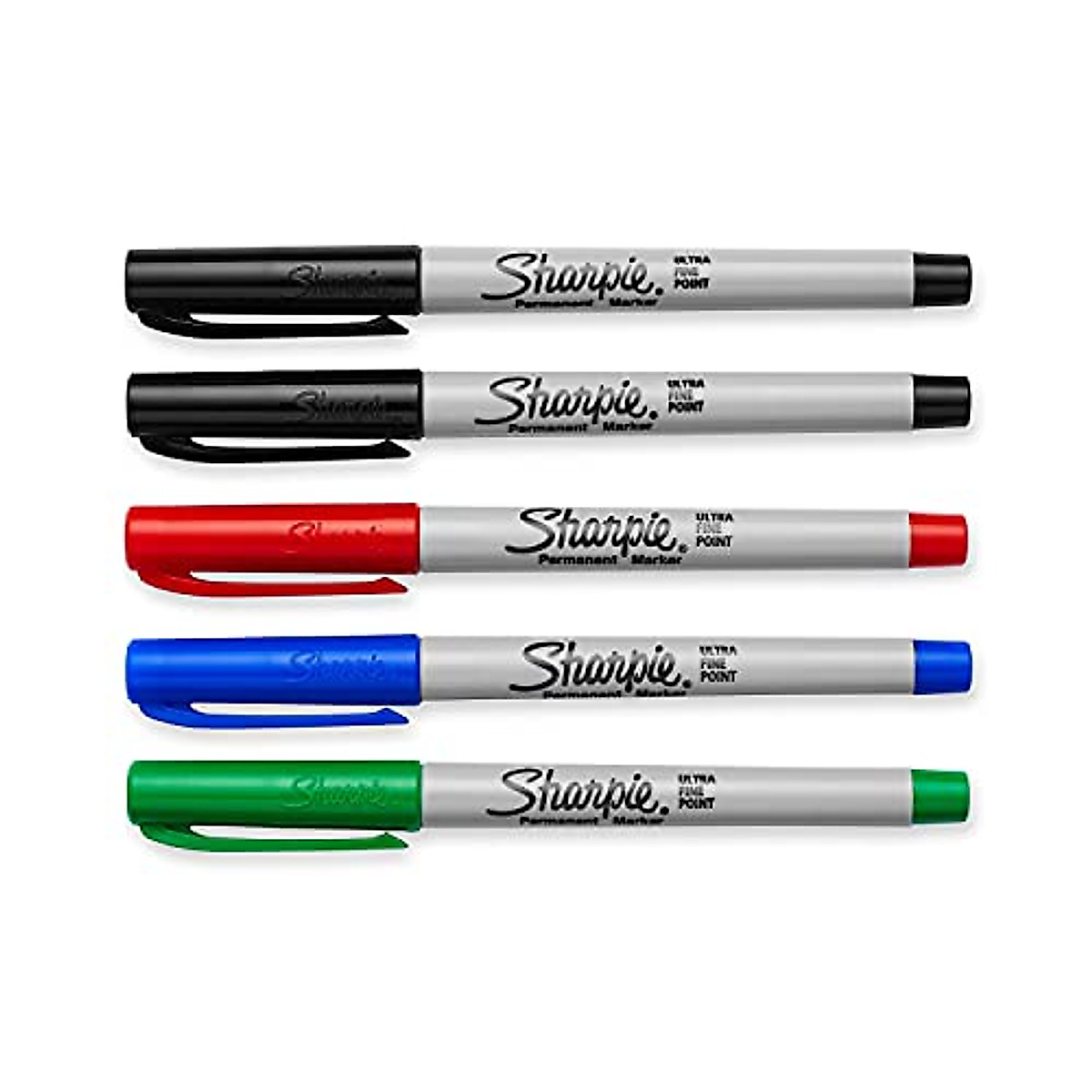 SHARPIE 37675Pp Permanent Markers Ultra Fine Point Assorted Colors 5/Set
